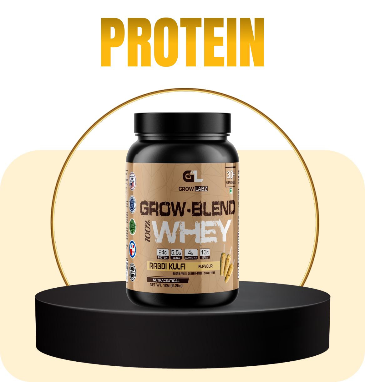 Protein Supplements | Whey, Isolate & Muscle Growth | Growlabz – Grow Labz