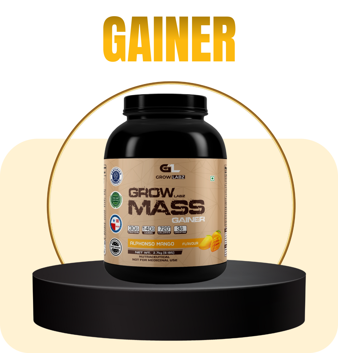 Weight Gainer Supplements | Muscle & Mass Gain | Growlabz – Grow Labz