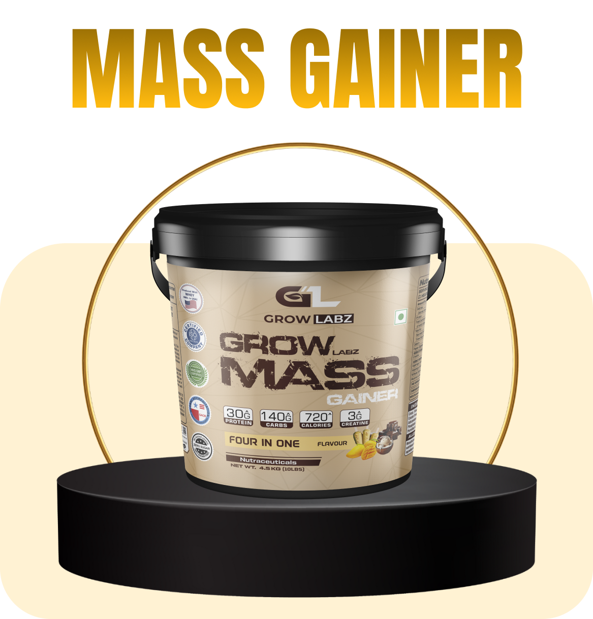 Mass Gainer Supplements | Weight & Muscle Gain | Growlabz – Grow Labz